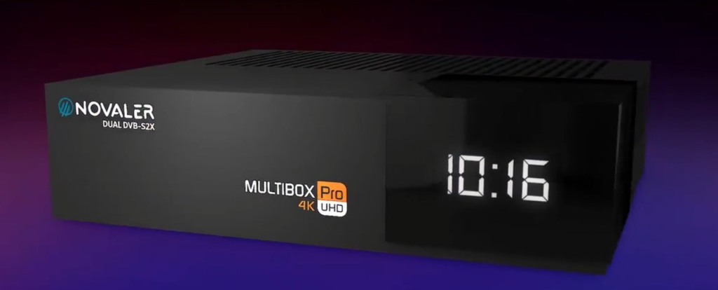 نوفالير برو الجديد NOVALER MULTIBOX 4K PRO - M N Technology